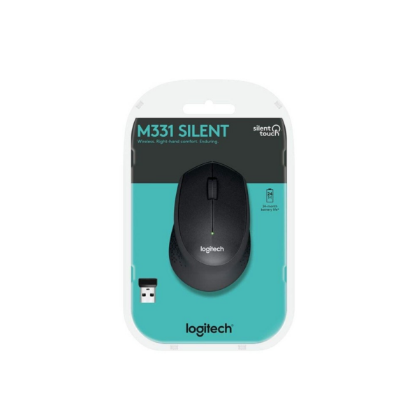 Logitech M331 Silent Plus Wireless Mouse - Nastars