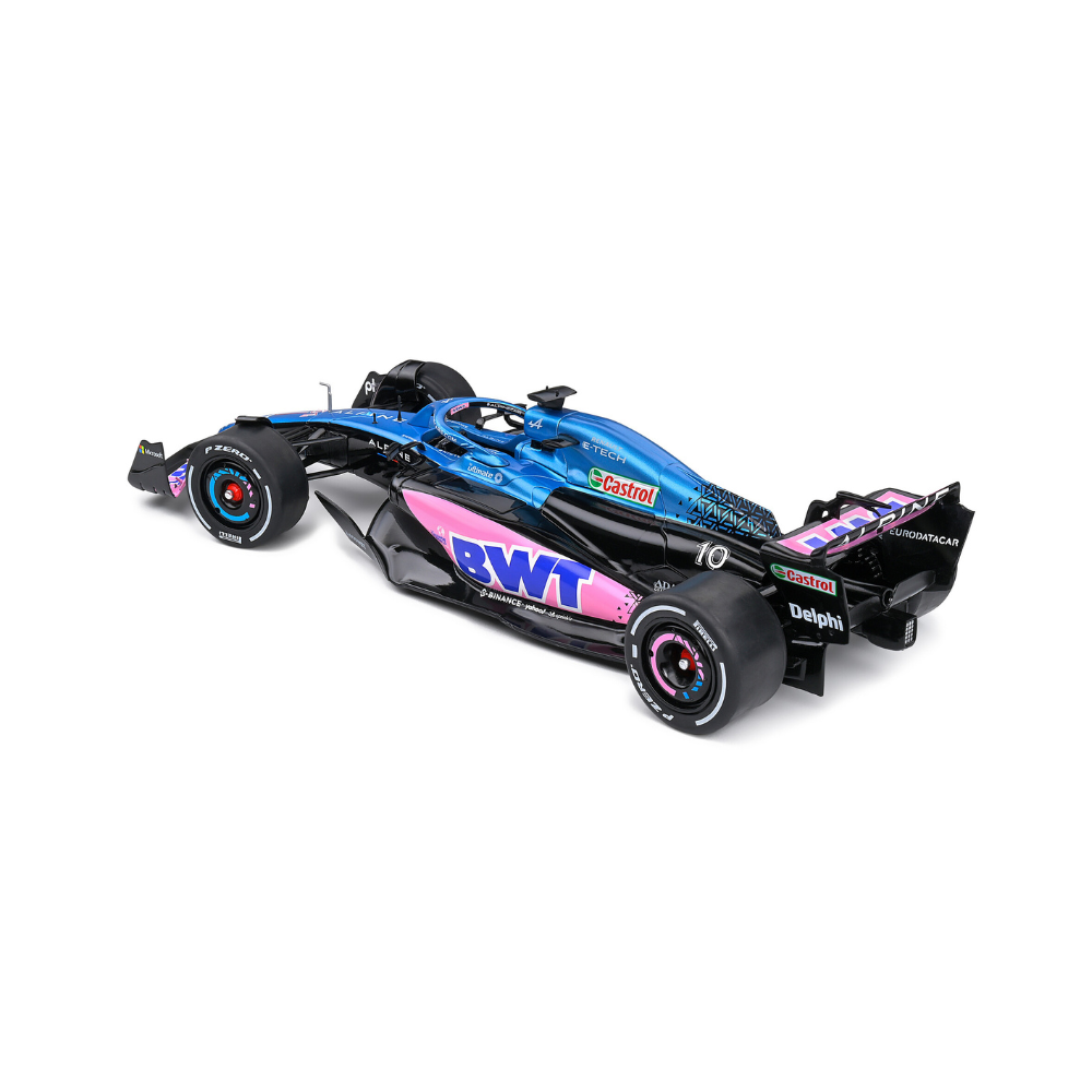 Solido 1/18 F1 Model Car Alpine A523 Presentation version Blue Edition ...
