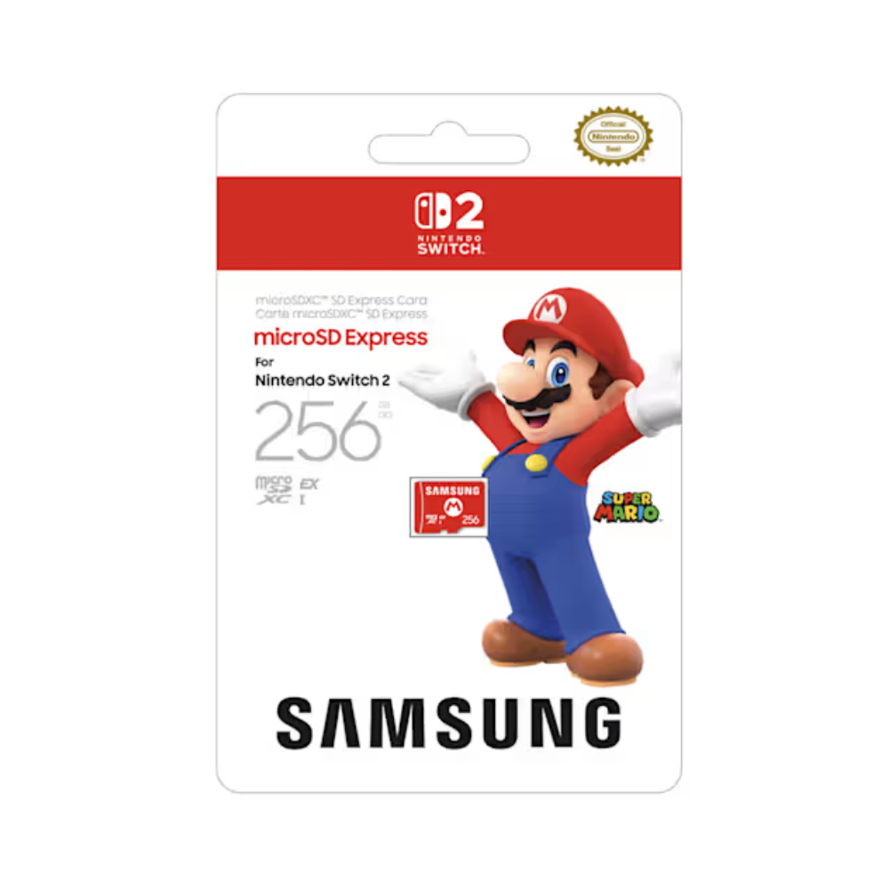 Samsung microSD Express Card – 256GB for Nintendo Switch 2 - Nastars